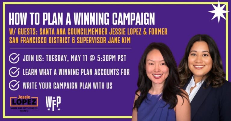 How to Plan a Winning Campaign - Working Families Party